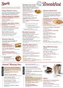 Menu – Shari’s Restaurant